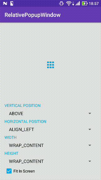 Relativepopupwindow Android Popupwindow That C Codekk Androidopen