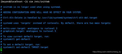 Linuxcentos7切换多用户dos和图形化界面linux 多用户和图形切换 Csdn博客