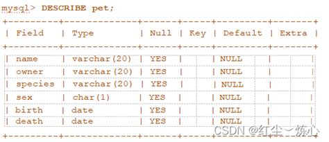 Mysql常用命令汇总大全mysql数据库命令 Csdn博客