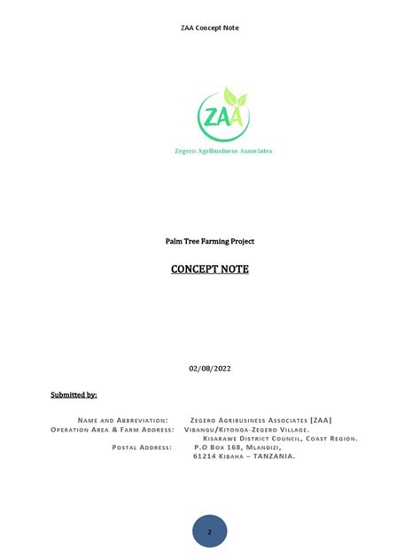 Zaa Palm Tree Farming 1 Pdf Palm Oil Agriculture