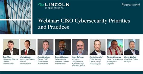 mihir j shah on linkedin webinar ciso cybersecurity priorities and