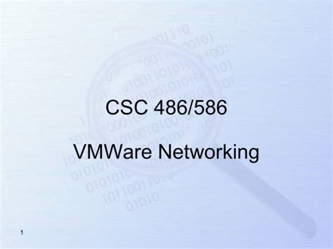VMWare Networking