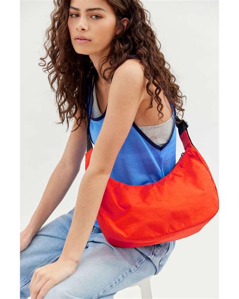 Baggu Medium Nylon Crescent Bag In Orange Lyst