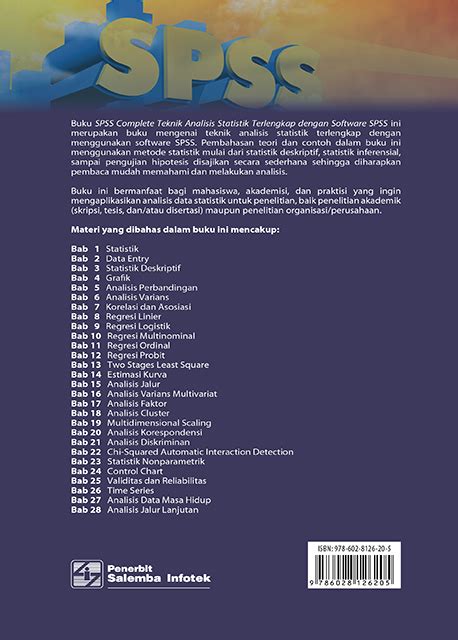 Ebook Spss Complete Teknik Analisis Statistik Terlengkap Dengan