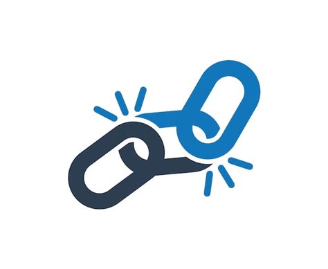 Premium Vector Broken Link Icon