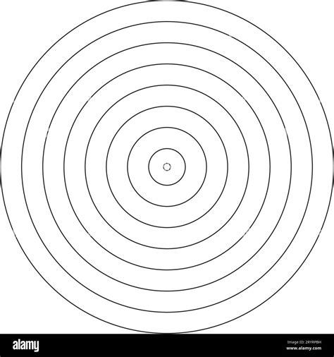 Concentric Circle Elements Element For Graphic Web Design Template