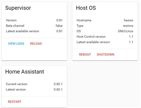 stop ha with hassio home assistant os home assistant community