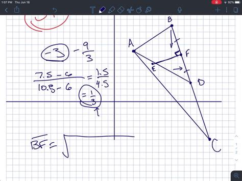 SOLVED Two Vertices Of A B C Are A And B A D Is A Numerade