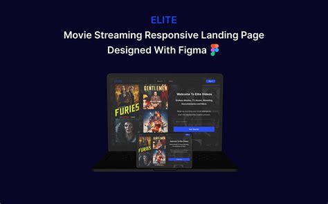 ELITE UI DESIGN RESPONSIVE LANDING PAGE Behance