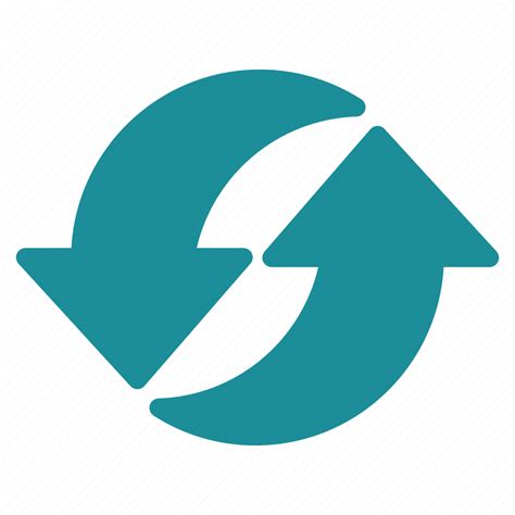 arrows refresh reload rotate sync update renew icon download on