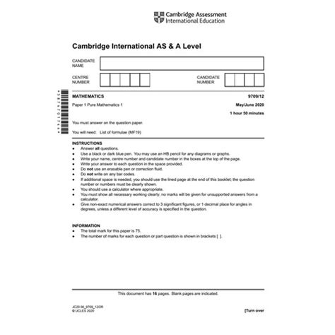 jual as level math 9709 2011 2020 may june past papers and mark schemes