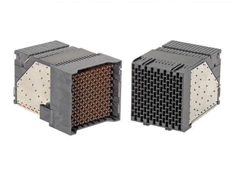 Orthogonal Direct Backplane Connector Scalable For 56 112 Gbps Rates