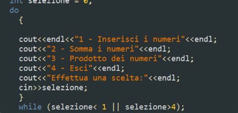 Esempio Sulle Funzioni In C Funzioni E Menù Di Scelta In C