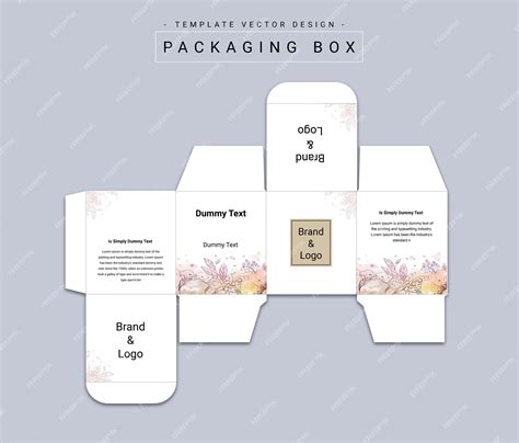 Premium Vector Packaging Design Vector Box Design Product Packaging Template