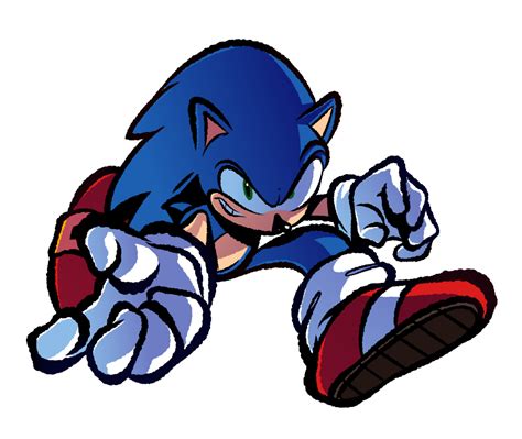 Sonic Grins At U Begrudgingly By Popperr On Newgrounds