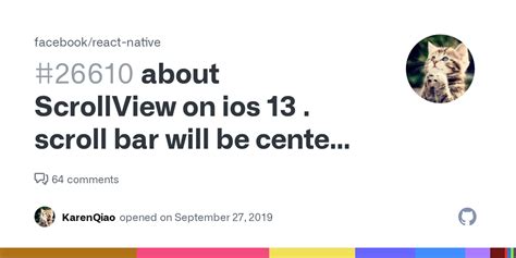 About Scrollview On Ios Scroll Bar Will Be Center Sometimes For Ios And Can Move To