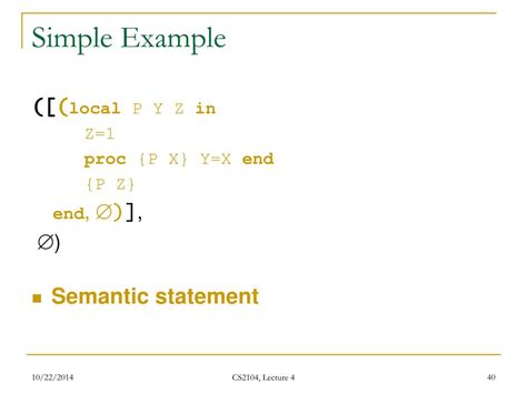 Ppt Programming Language Concepts Cosc 3308 01 Lecture 4 Powerpoint