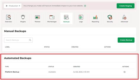 how to restore your wordpress website managed wordpress