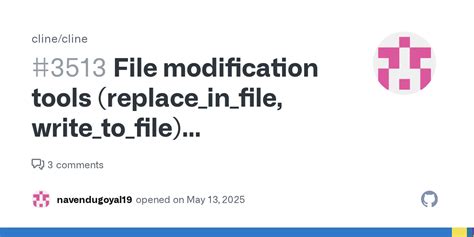 File Modification Tools Replaceinfile Writetofile Consistently Fail With Diff Editor