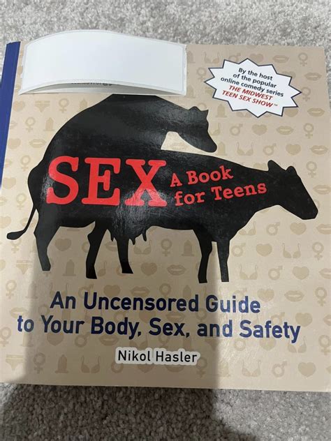 Sex A Book For Teens Stop X Rated Books At The Saline County Library