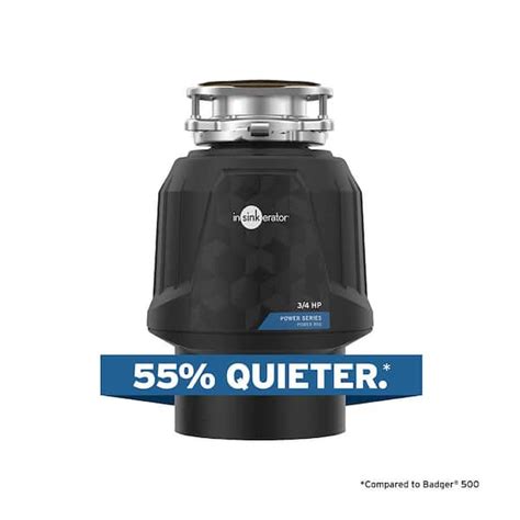 Insinkerator Badger 100 1 3 Hp Continuous Feed Kitchen Garbage Disposal Badger Series Badger