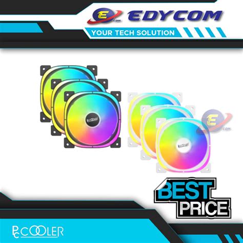 Jual Fan Case Pccooler Ef120 Argb Triple Pack Shopee Indonesia