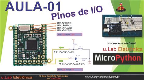 Micropython Aula YouTube