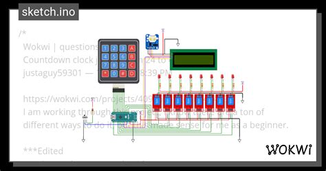 Relay Time Control Wokwi Esp32 Stm32 Arduino Simulator