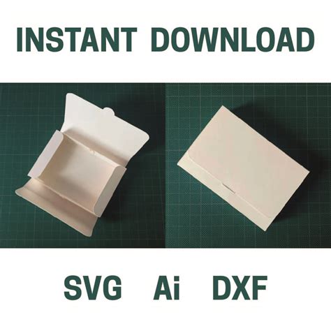 Rectangular T Box Template No Glue Layer T Box Serv Inspire