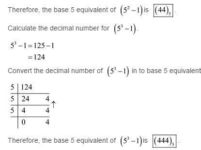 Solved A Show How To Represent Each Of The Numbers 5 − 1 5 2