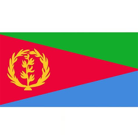 Eritrean National Country Flag Globe Flags