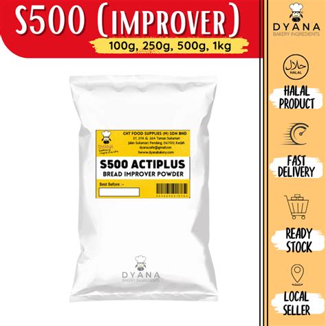 S500 Actiplus Bread Improver Powder Pelembut Roti Shopee Malaysia