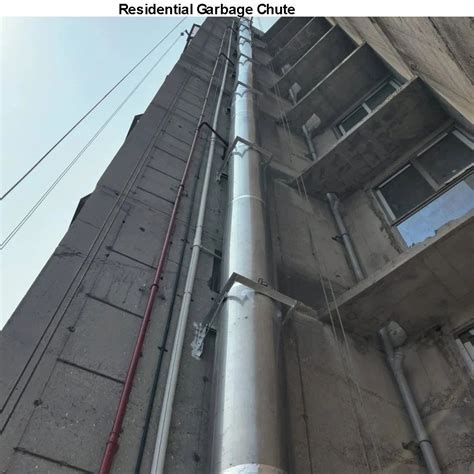 500mm Stainless Steel Garbage Chute System For Industrial Capacity