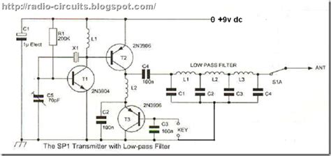 Radio Circuits Blog Sp1 Cw Transmitter