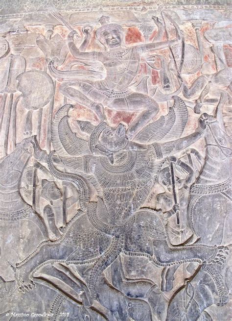 Angkor Wat Rama Upon Hanuman A Photo On Flickriver