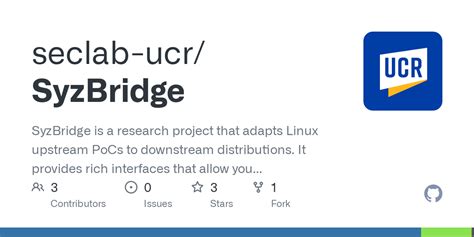 Github Seclab Ucr Syzbridge Syzbridge Is A Research Project That Adapts Linux Upstream Pocs