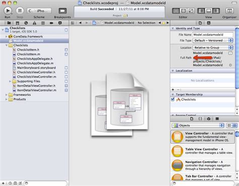Ios5 Xcode Data Model Editor Not Appearing Stack Overflow
