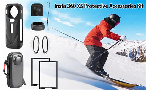 X5 Accessories Kit 9 In 1 Accessories For Insta 360 X5 Include X5