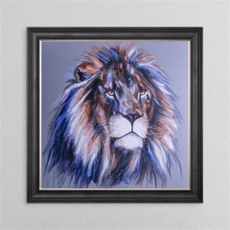 Leonardo The Lion Framed Wall Art Wall