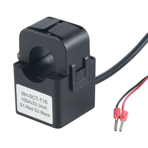 Sct T16 Split Core Cts Current Transformer 100a 100mv Split Core