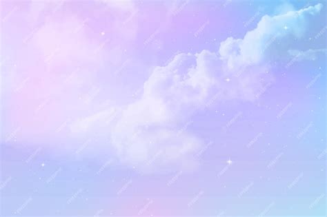 그라데이션 파스텔 하늘 배경 무료 벡터