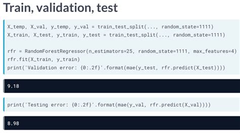 Model Validation In Python From Datacamp Page 3 Way To Be A Data Scientist