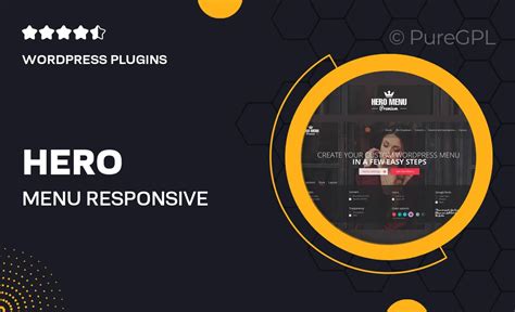 Hero Menu Responsive Wordpress Mega Menu Plugin