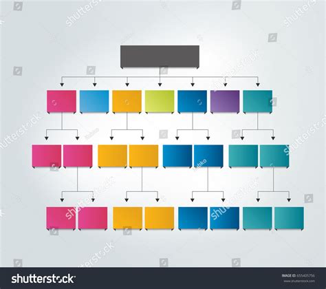 Flowchart Empty Scheme Stock Vector Royalty Free Shutterstock