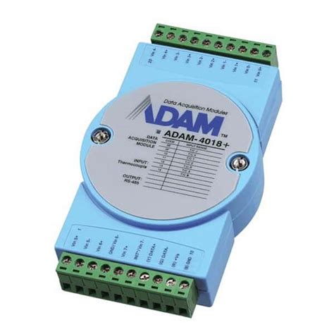 Advantech ADAM BE Channel Thermocouple Input Data Aquisition Module Modbus From Cole