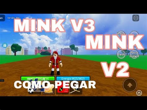 Como Pegar Mink V2 E V3 No Blox Fruits Youtube