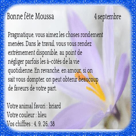 Signification Du Prenom Moussa