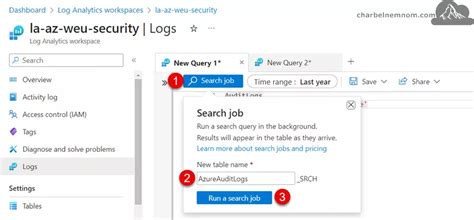 Query And Send Results To A New Table In Log Analytics Workspace 4