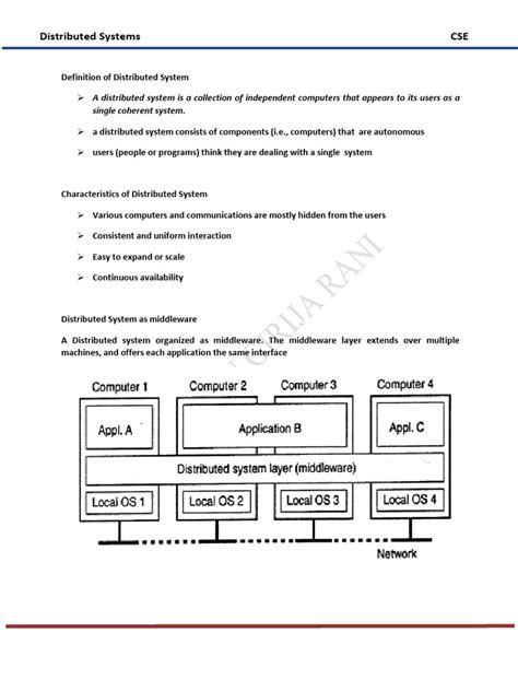 dist sys unit 1 notes pdf thread computing virtualization