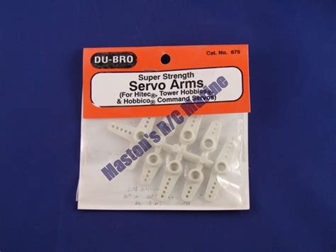 Mastons R C Marine Super Strength Servo Arms